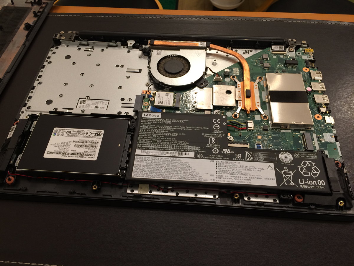 Lenovo Ideapad L340-15API 液晶画面修理 | パソコン坊主