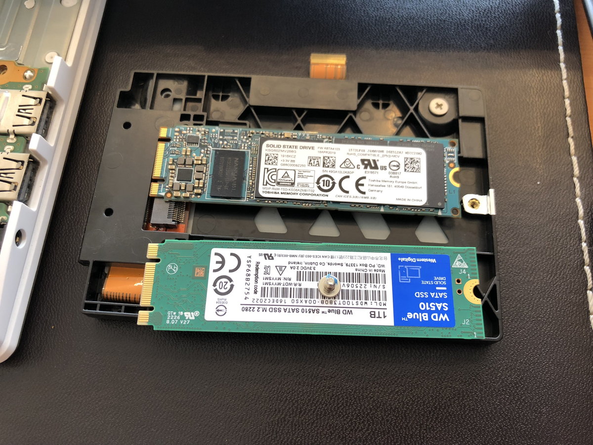 dynabook P1-T6KB-EG P1T6KBEG SSD交換とメモリ交換 | パソコン坊主