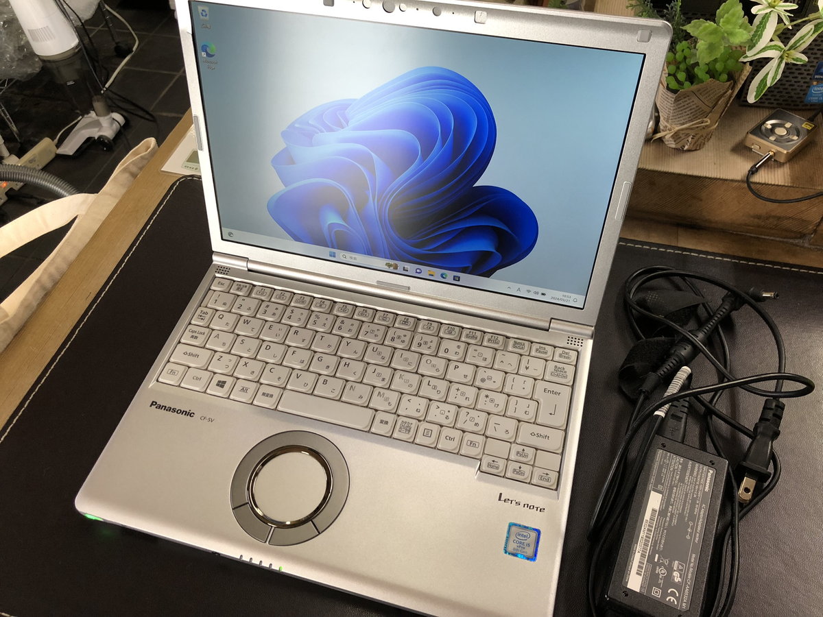 Let’s note SV7 CF-SV7TDHVS BIOS画面を繰り返す OS再セットアップ作業 | パソコン坊主